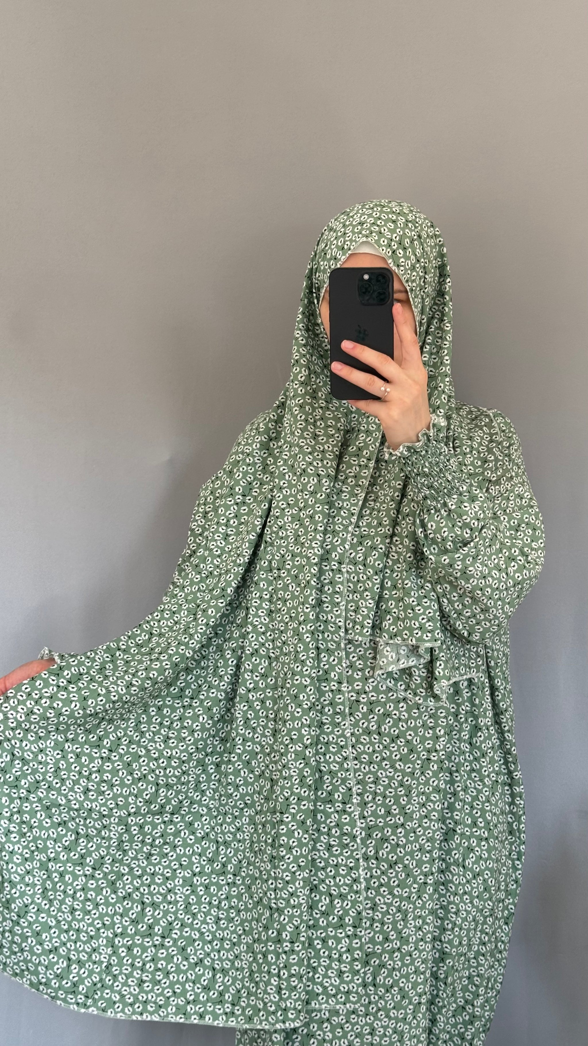 Elegant Prayer Dress, Prayer Outfit, Maxi Dress, Khimar, Islamic Dress ...