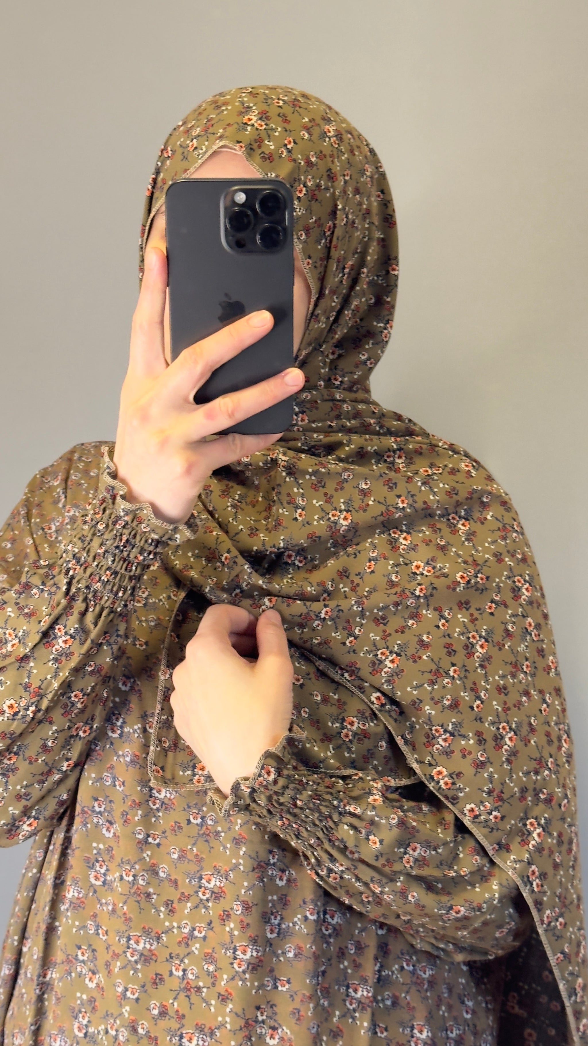 Elegant Prayer Dress, Prayer Outfit, Maxi Dress, Khimar, Islamic Dress ...