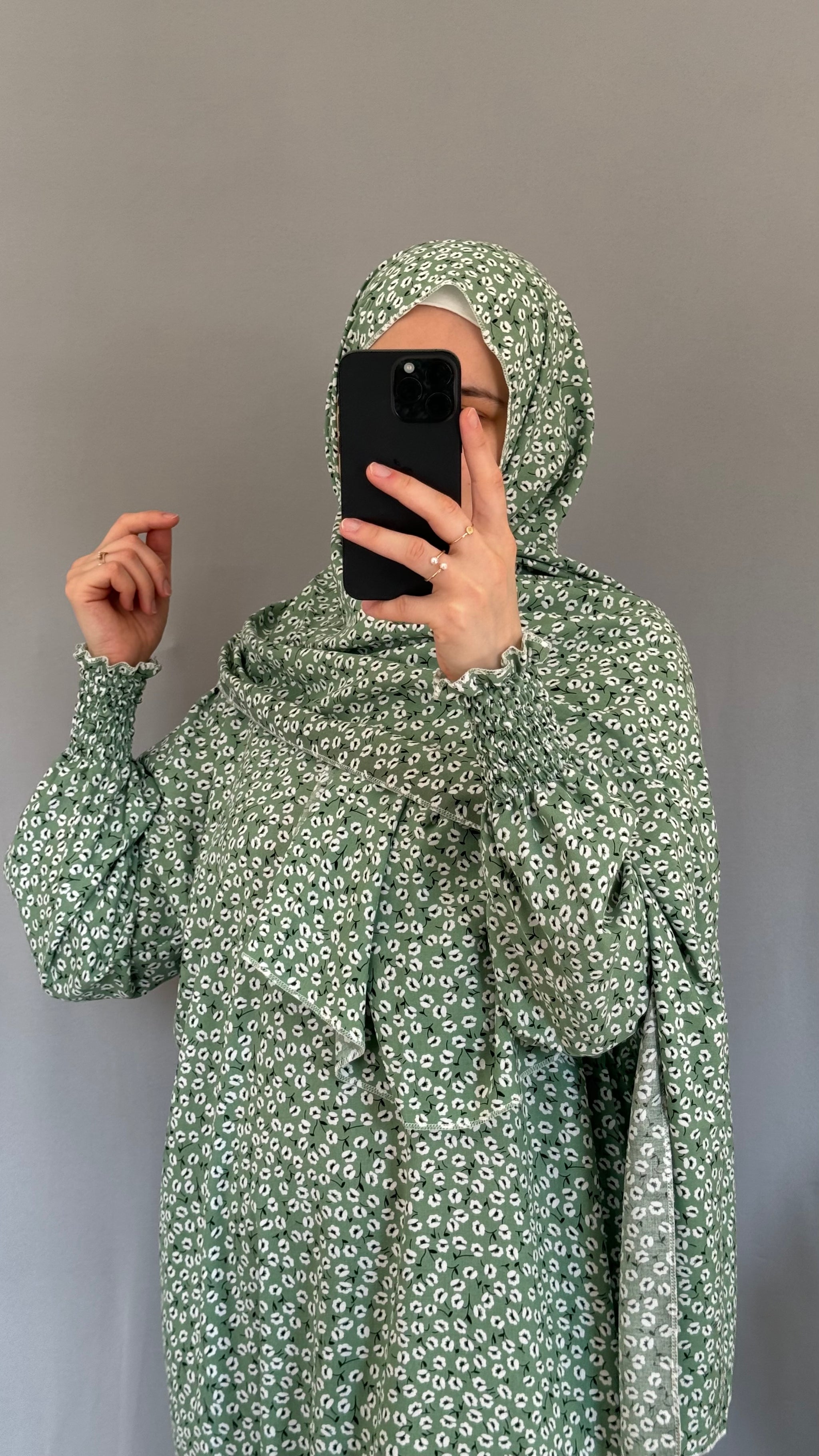 Elegant Prayer Dress, Prayer Outfit, Maxi Dress, Khimar, Islamic Dress ...